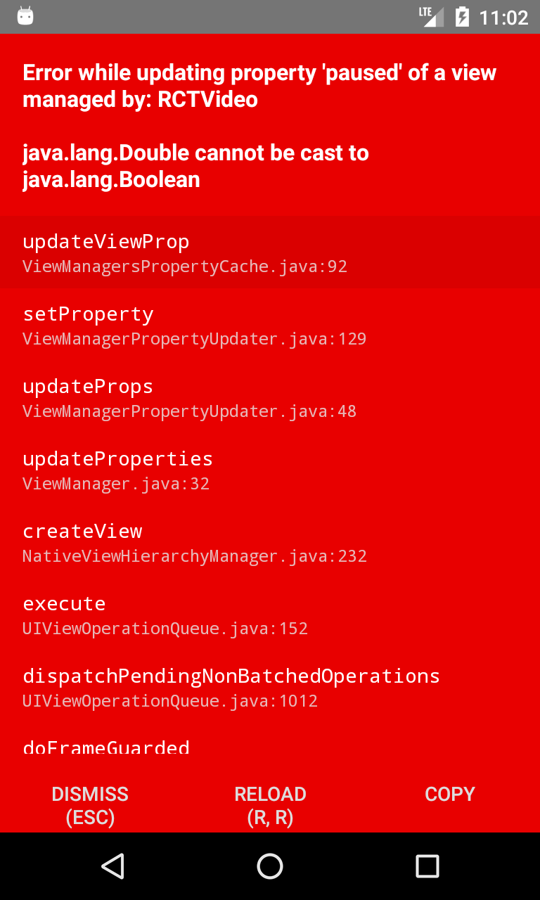 React Native Video Not Working For Android · Issue 1032 · React Native