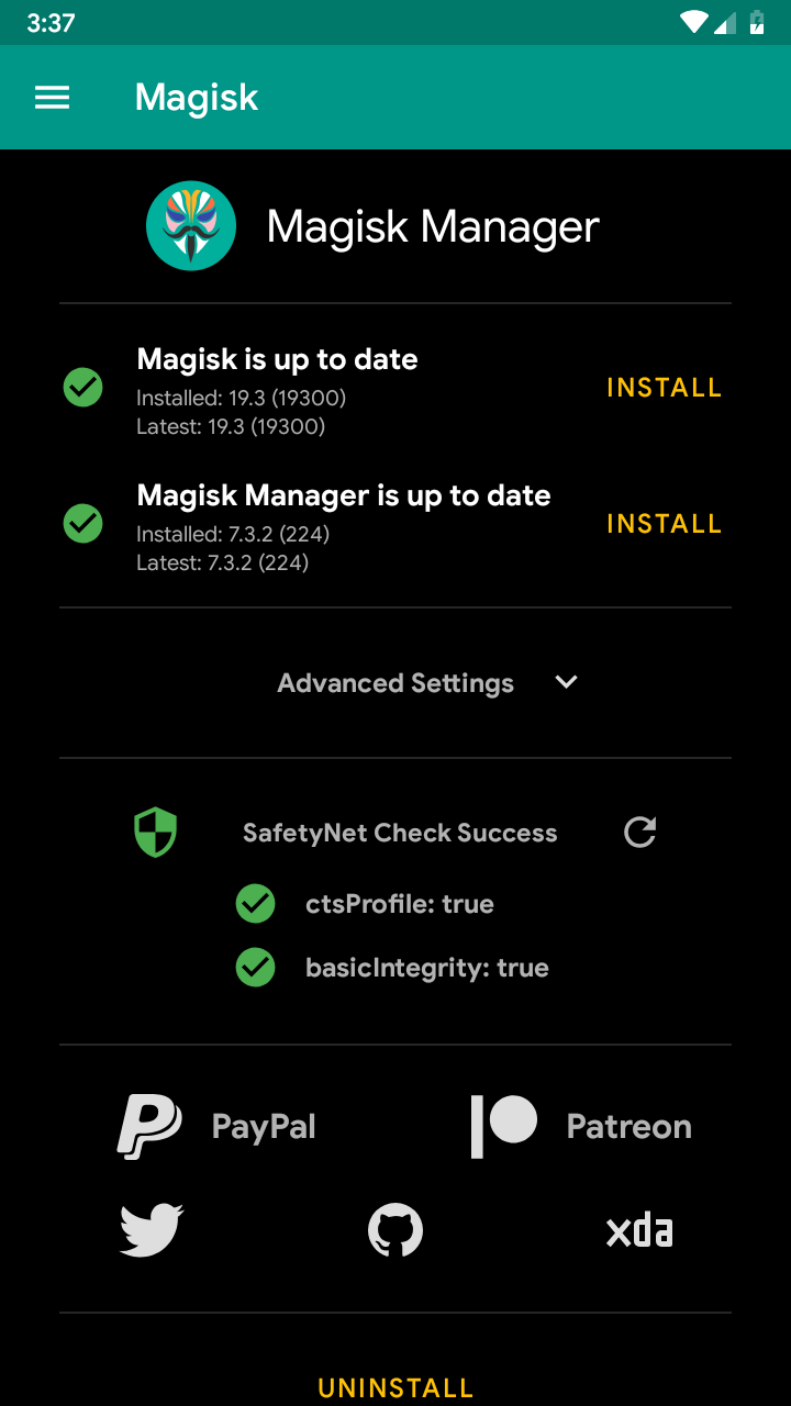 Magisk Manager Crashes when on the Log's Screen · Issue #1734 · topjohnwu/Magisk · GitHub
