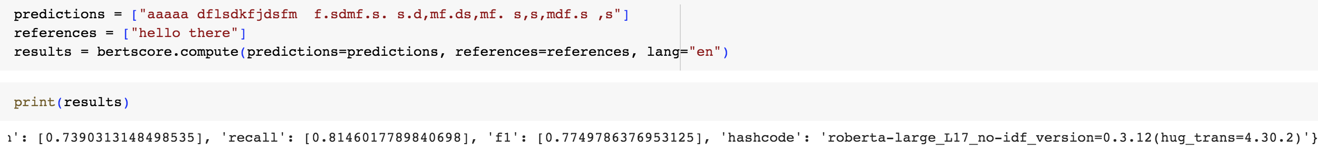 Different hug_trans version cause different BertScore · Issue #164 ...
