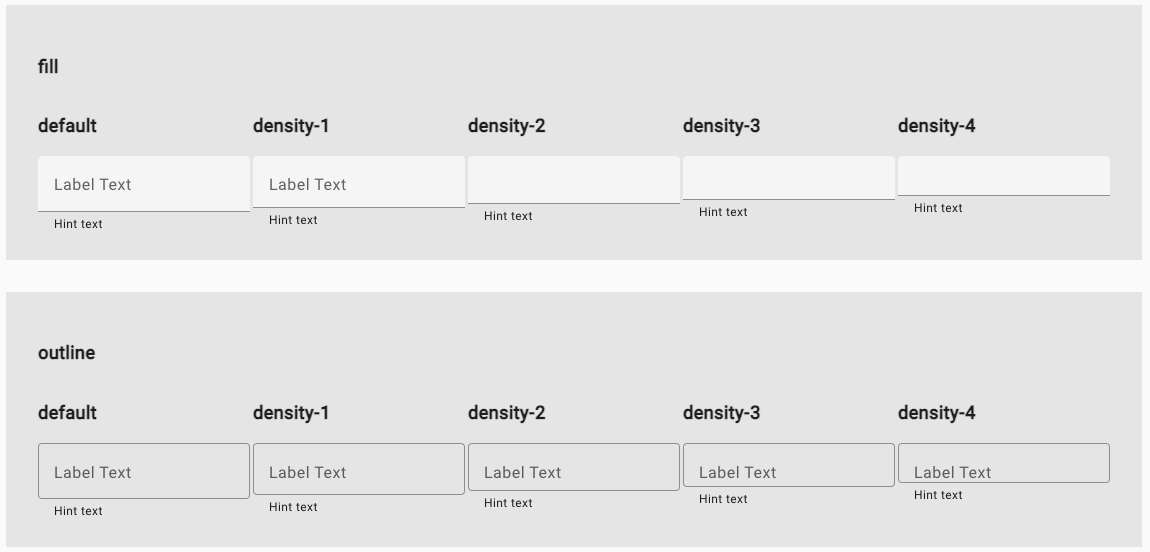 bug(form-field): Labels not vertically aligned correctly when using custom densities · Issue ...