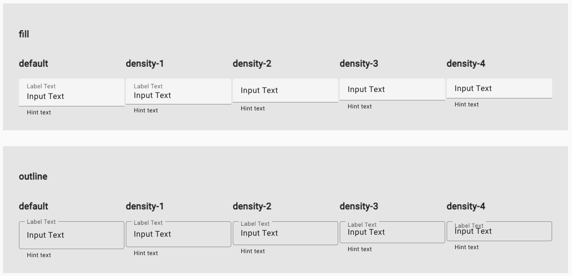 Bugform Field Labels Not Vertically Aligned Correctly When Using Custom Densities · Issue 6393