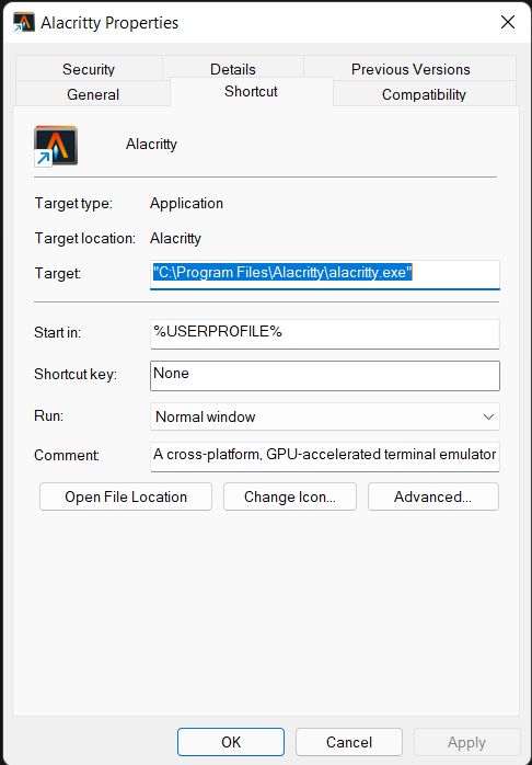 Default Directory · Issue #4655 · alacritty/alacritty · GitHub