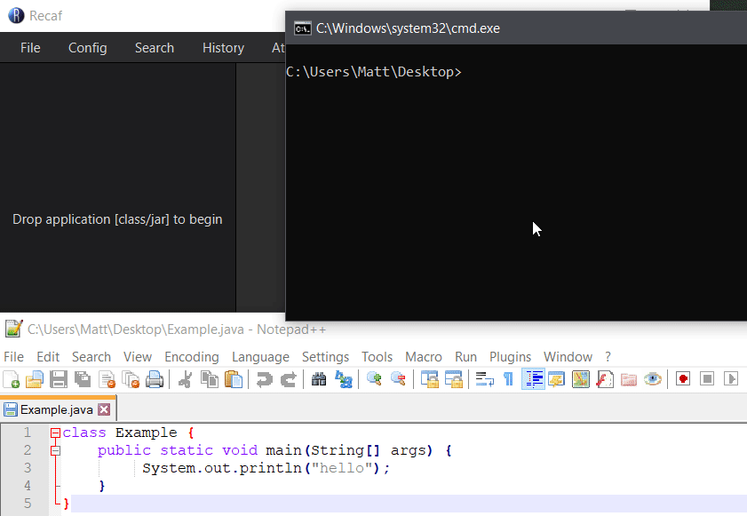 Running recaf with a JDK · Issue #330 · Col-E/Recaf · GitHub