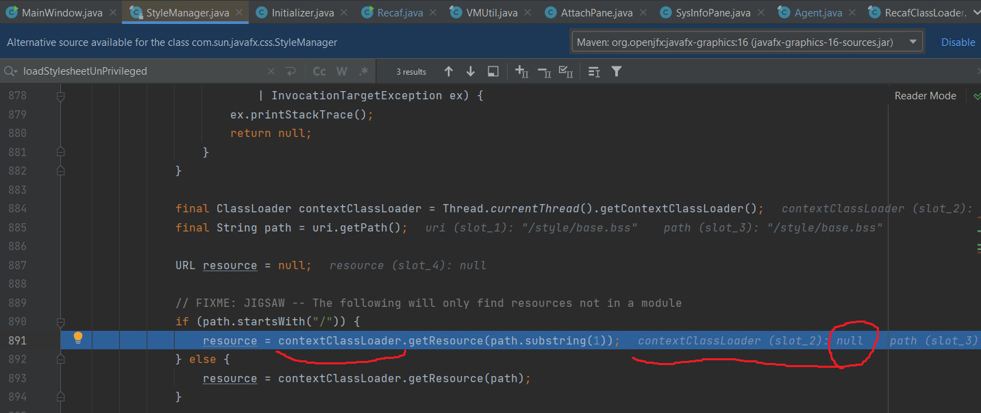 Strange error upon attaching (maybe javafx) · Issue #400 · Col-E/Recaf · GitHub