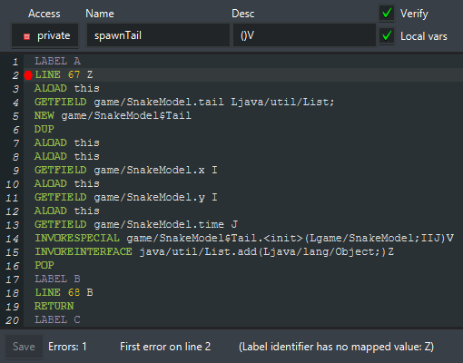 [Assembler] LDC also support "symbolic references" · Issue #129 · Col-E/Recaf · GitHub
