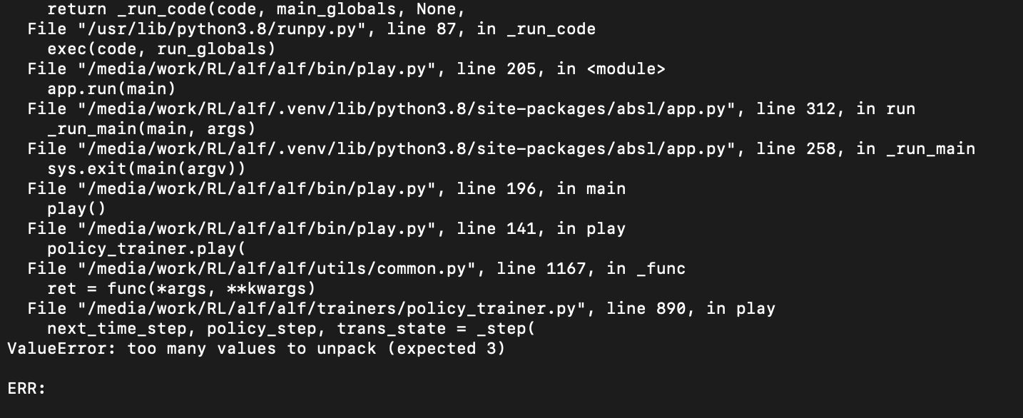 API change to policy_trainer._step makes CI stuck without informative error message · Issue ...