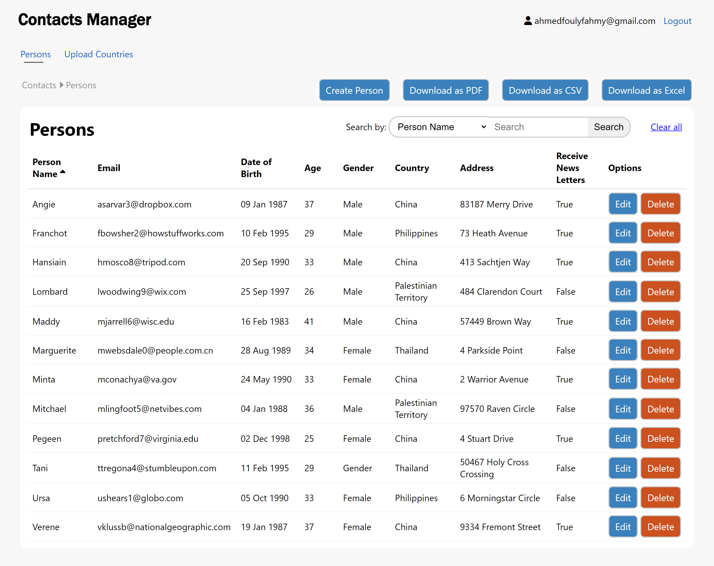 Github Ahmedfoulycontacts Manager An Aspnet Core Mvc Project For 4635