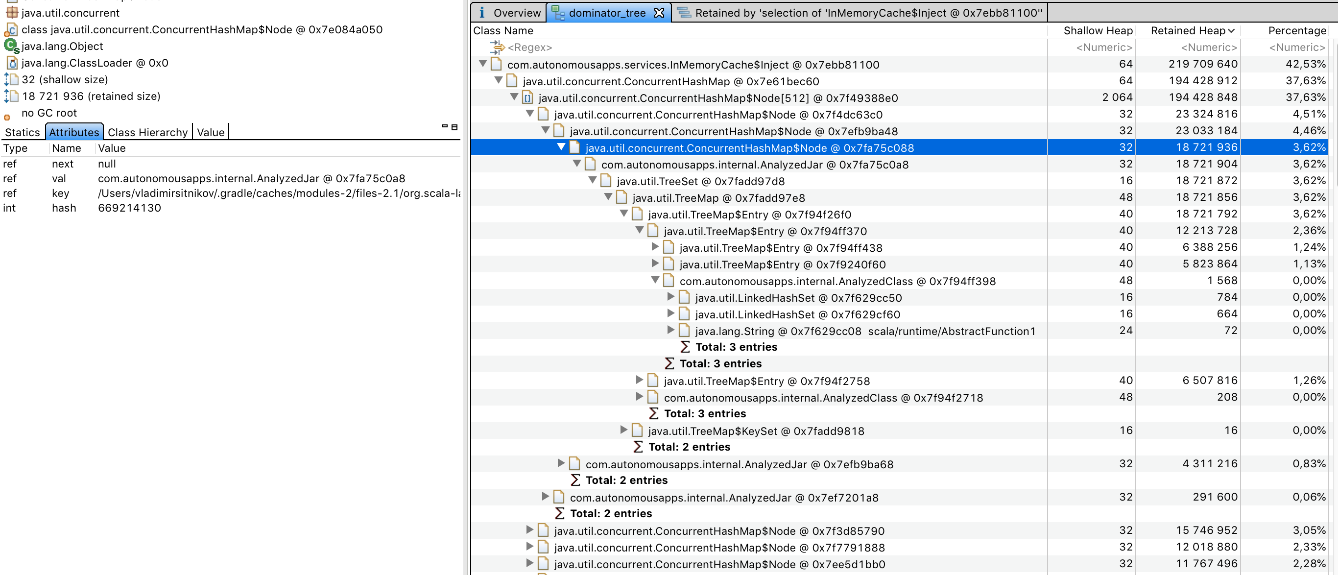 OutOfMemoryError when buildHealth in Apache Calcite · Issue #274 · autonomousapps/dependency ...