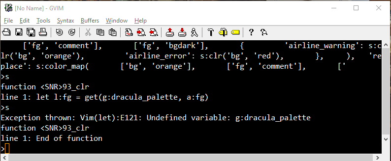 Airline Theme Contains Error · Issue #138 · dracula/vim · GitHub