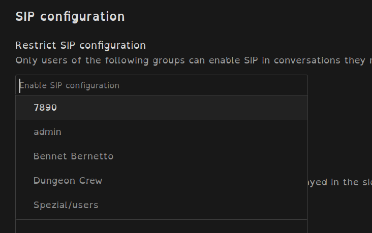 Admin settings for "limit to group" don't use group display name · Issue #4683 · nextcloud ...