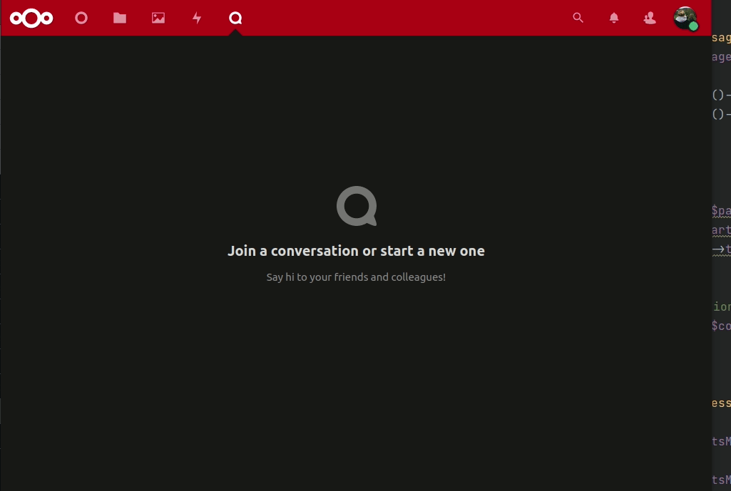 Left Sidebar Handle Missing When Loading Page In Mobile View · Issue 2537 · Nextcloud Libraries