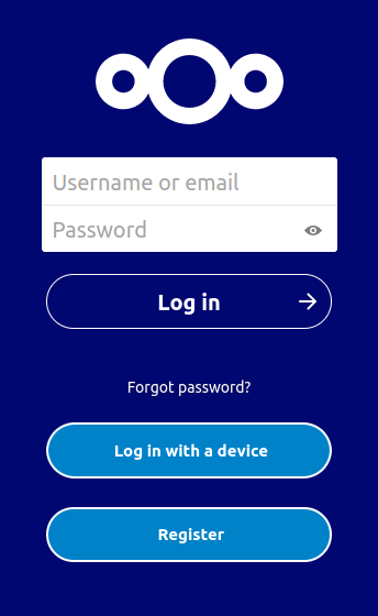 Text color of register button · Issue #347 · nextcloud/registration · GitHub