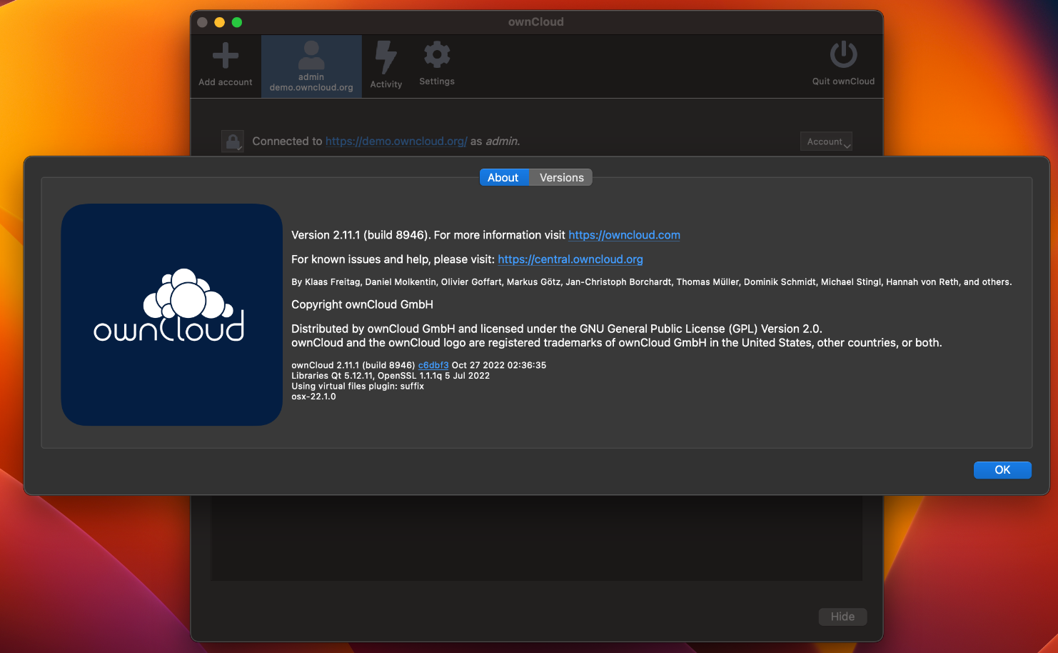Macs 13.0 shows "owncloud" is damaged · Issue #10236 · owncloud/client · GitHub
