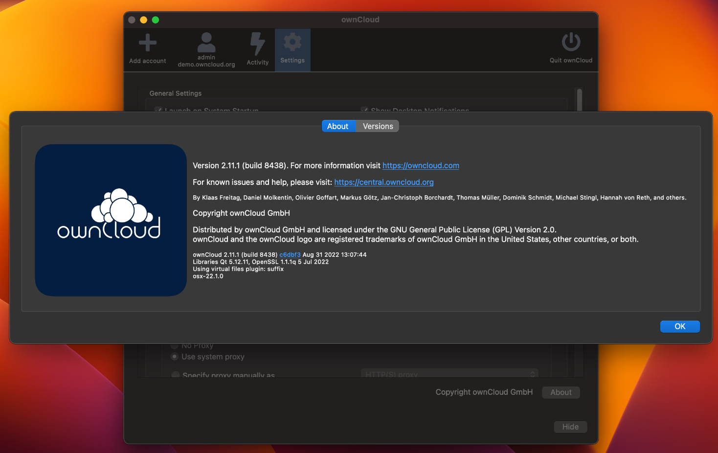 Macs 13.0 shows "owncloud" is damaged · Issue #10236 · owncloud/client · GitHub