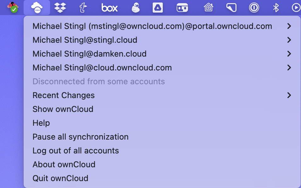[macOS] Structure menu with horizontal lines · Issue #10170 · owncloud/client · GitHub