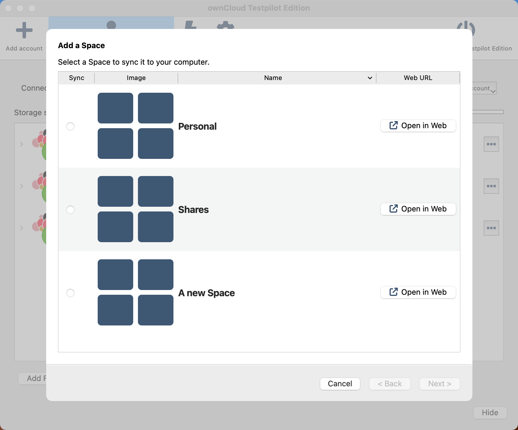 [Spaces] "Personal" and "Shares" not on top of sync folder list · Issue #10501 · owncloud/client ...