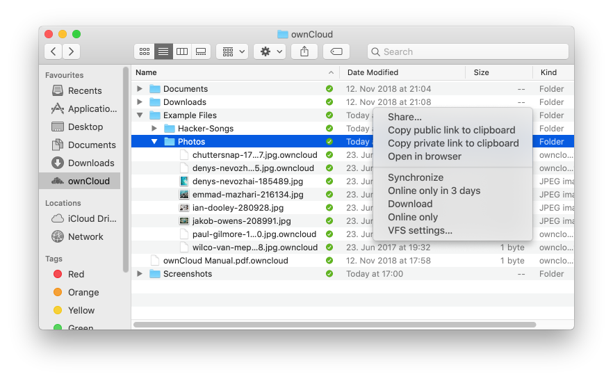 [Virtual Filesystem] Add option on folder level for downloading and deleting files · Issue #6815 ...