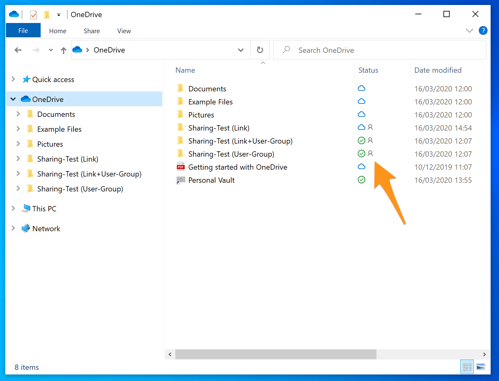  Windows Display Sharing Status In Explorer Status Column Issue 7747 Own client GitHub