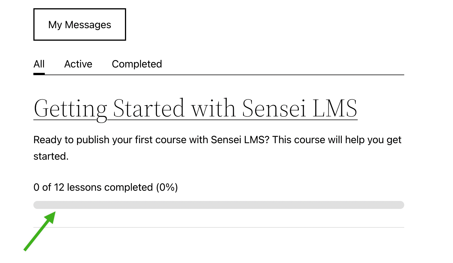 Shortcode: `[sensei_user_courses]` not showing progress bar · Issue #4874 · Automattic/sensei ...