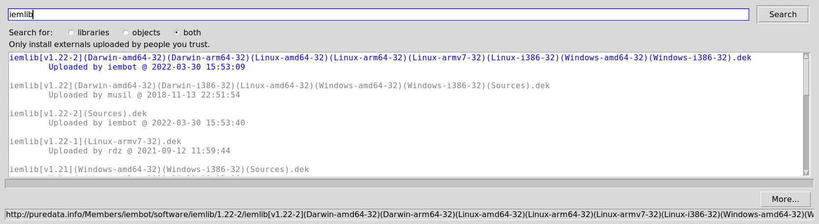 versions do not sort correctly · Issue #269 · pure-data/deken · GitHub