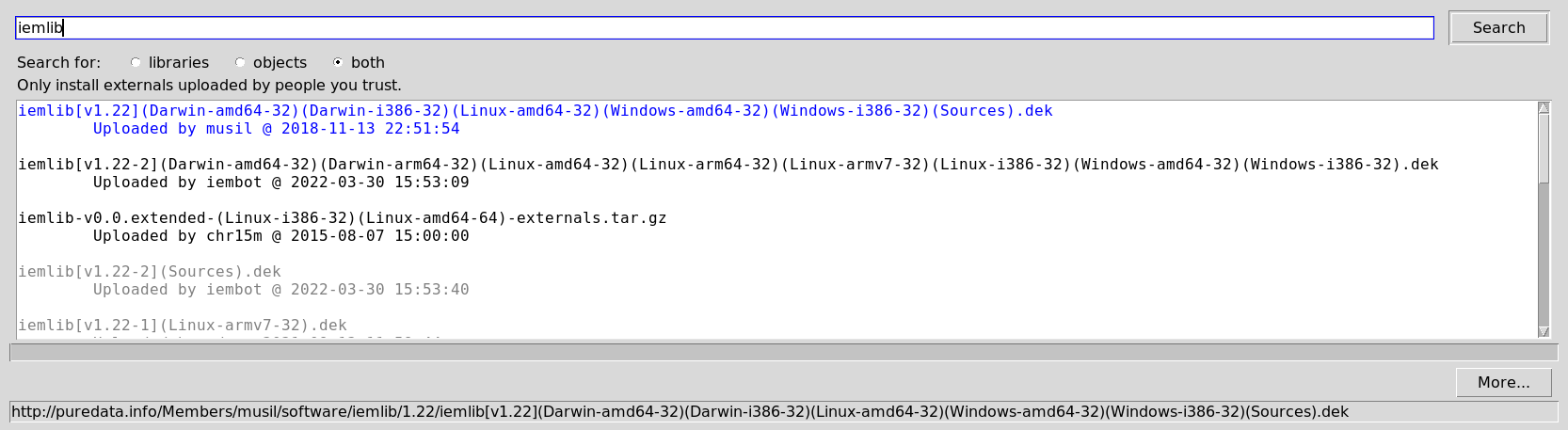 versions do not sort correctly · Issue #269 · pure-data/deken · GitHub