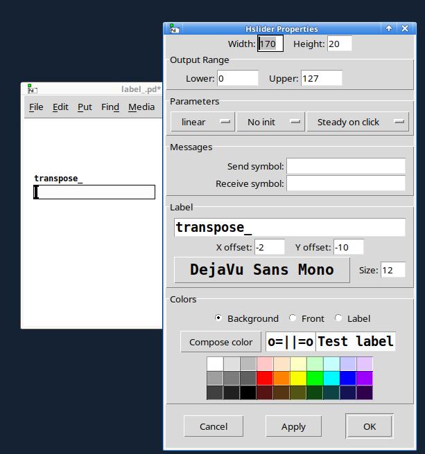 Iemguis S Labels Don T Appear If It Ends With · Issue 1924 · Pure Data Pure Data · Github