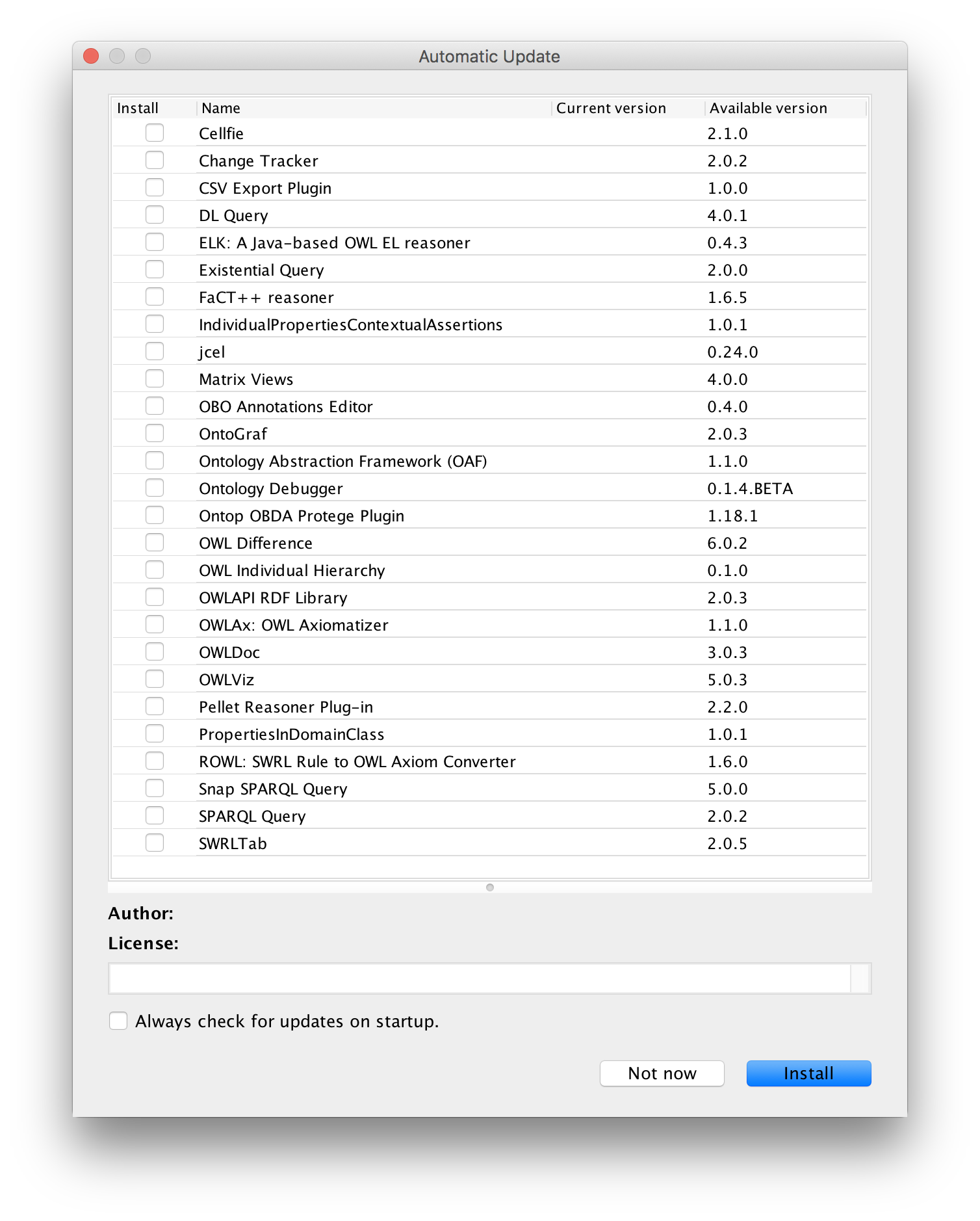 Make the plugins included in Protege distribution installable from Protege · Issue #743 ...