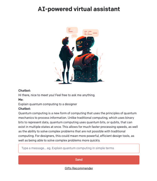 GitHub - lipeno/ai-assistant: Virtual assistant based on OpenAI API