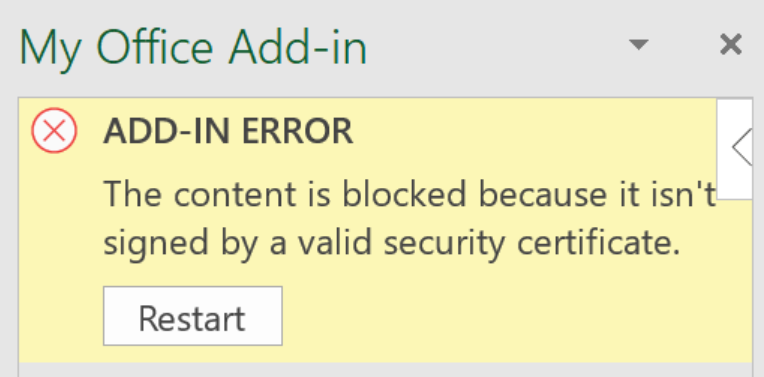 Add In Error Attempting To Follow This Tutorial · Issue 2937 · Officedev Office Js Docs Pr · Github