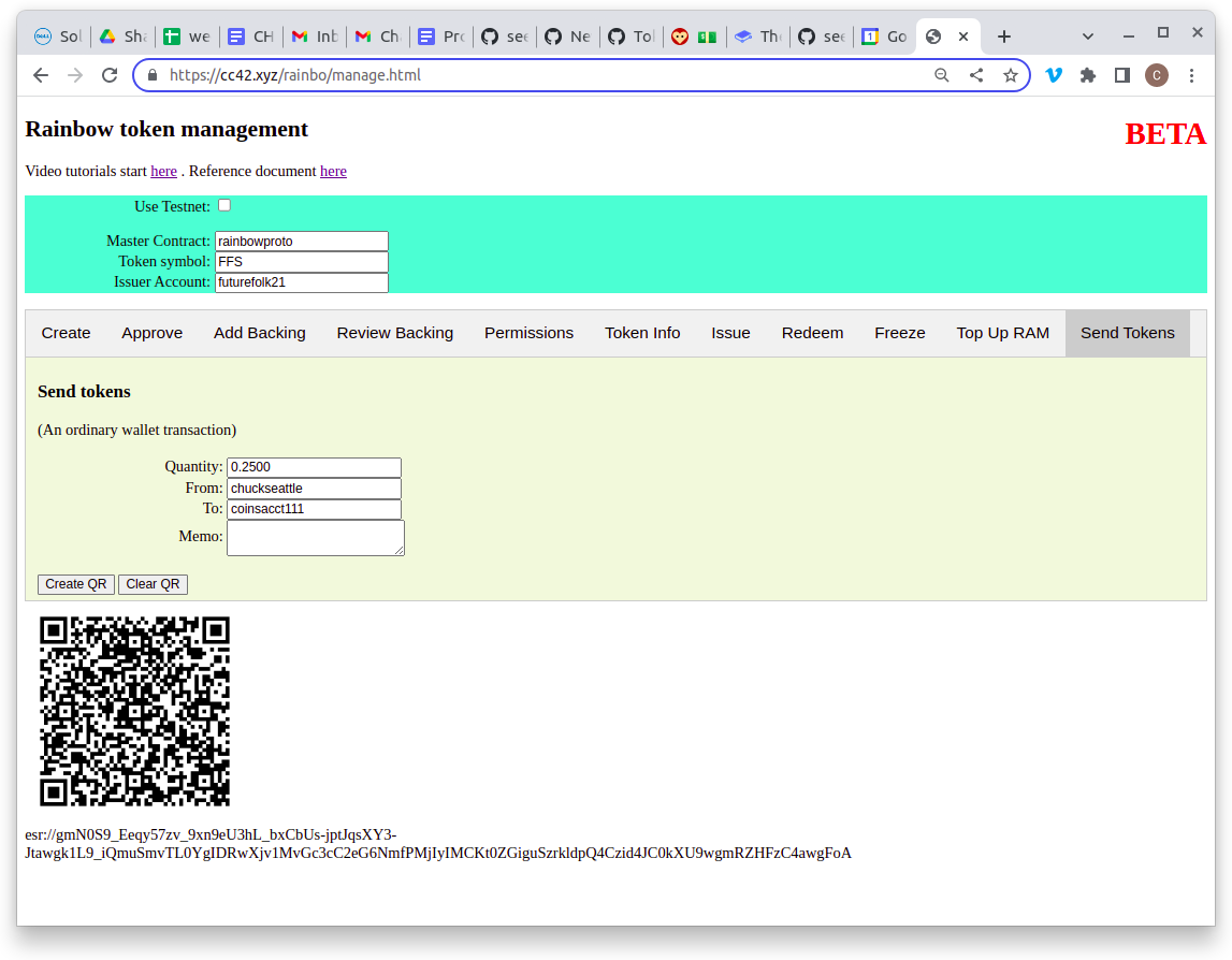 QR scan will not transfer unfamiliar tokens. · Issue #1922 · JoinSEEDS/seeds_light_wallet · GitHub