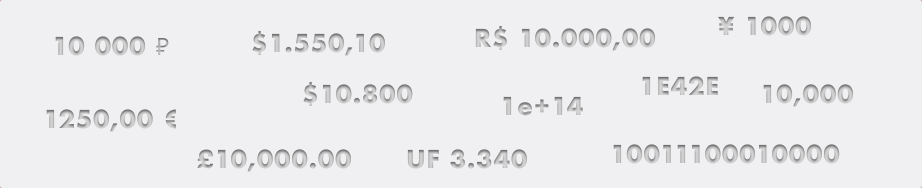 GitHub - jaimefeldman/Formatos: Formatos para números con separador y ...
