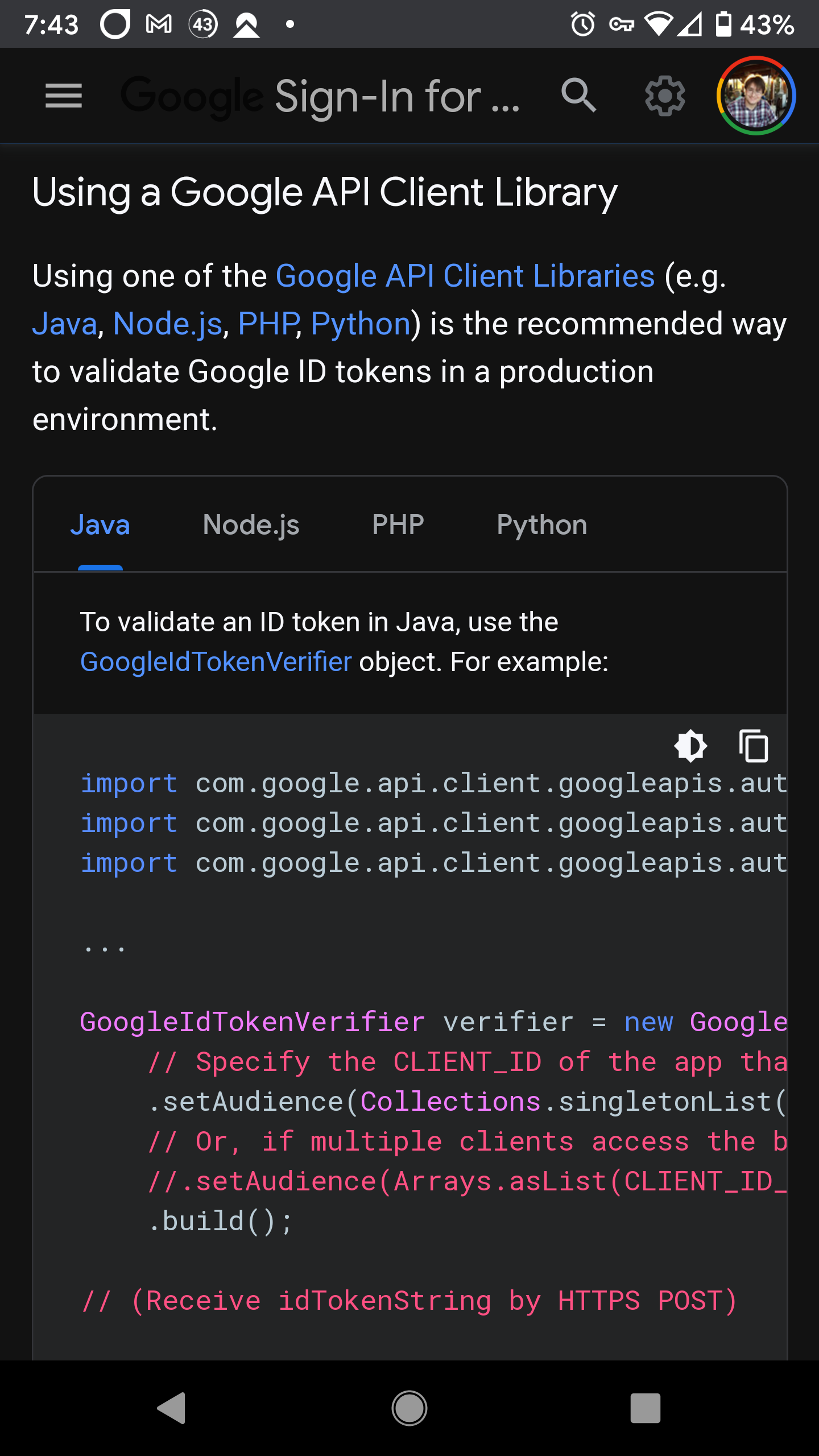 Version bump (redo #15) · Issue #38 · google/google-id-token · GitHub