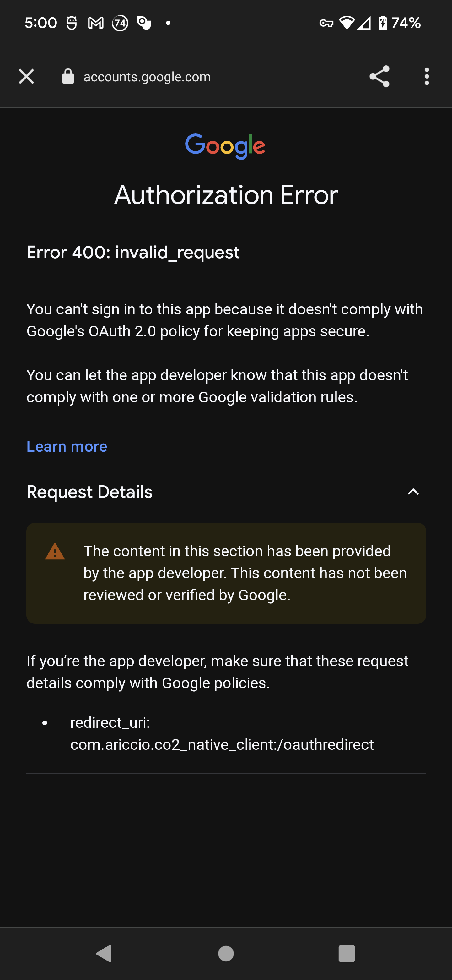 'expo-auth-session/providers/google' broken in prod/play store? · Issue #16650 · expo/expo · GitHub