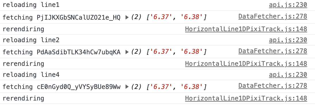 [bug]: some tracks not refreshed in api.reload() · Issue #1084 · higlass/higlass · GitHub