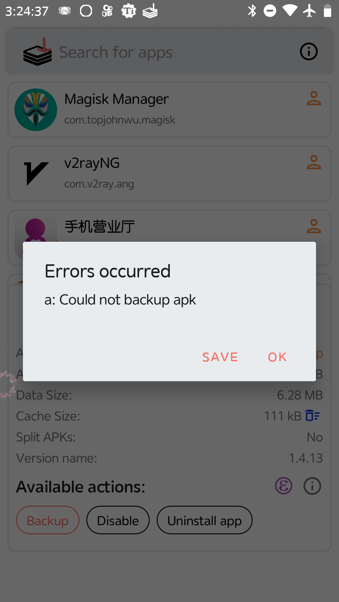 [Bug] v2rayNG cant backup · Issue #272 · NeoApplications/Neo-Backup · GitHub