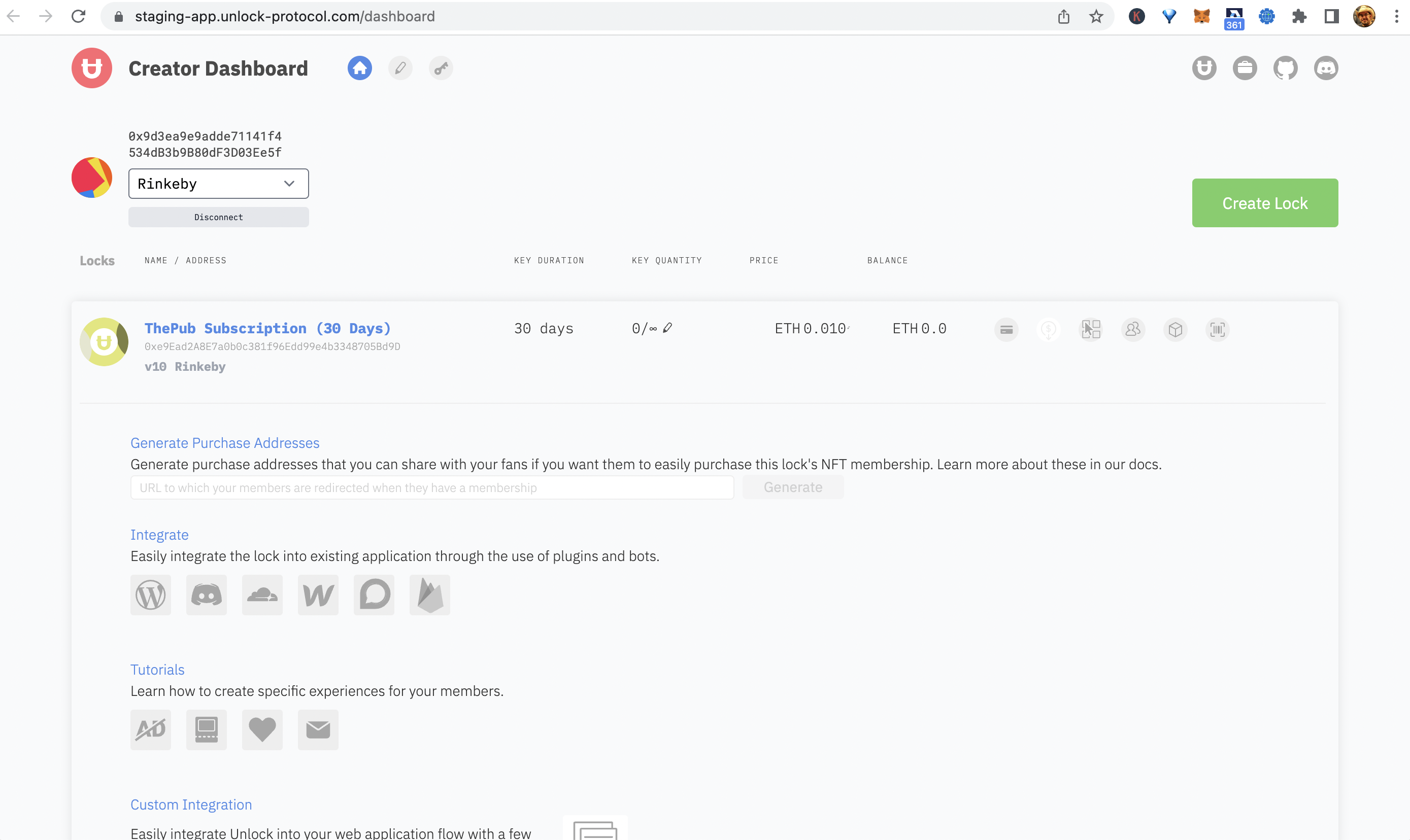 dashboard flashes when lock being deployed · Issue #8794 · unlock-protocol/unlock · GitHub