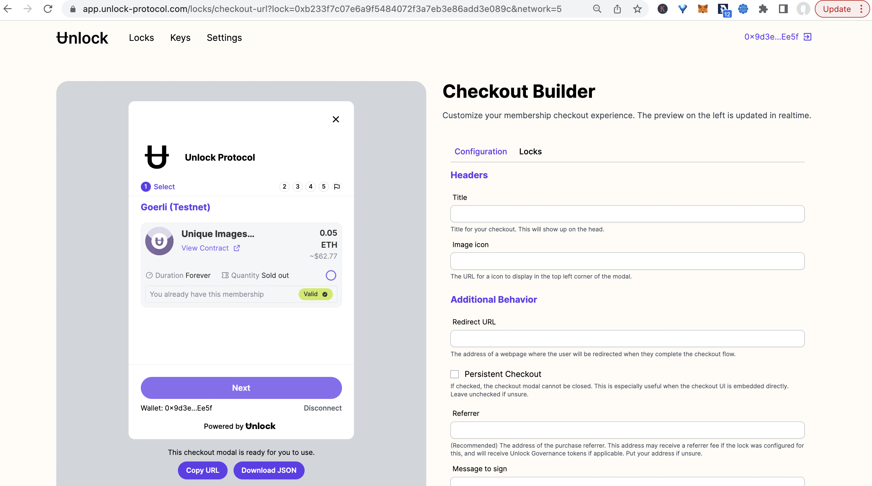 does it make sense to add a "close" button to the checkout builder screen? · Issue #10523 ...