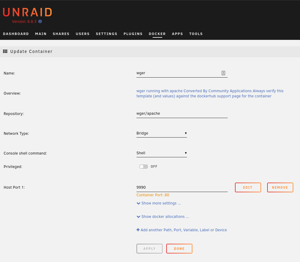 Unraid · Issue #519 · wger-project/wger · GitHub