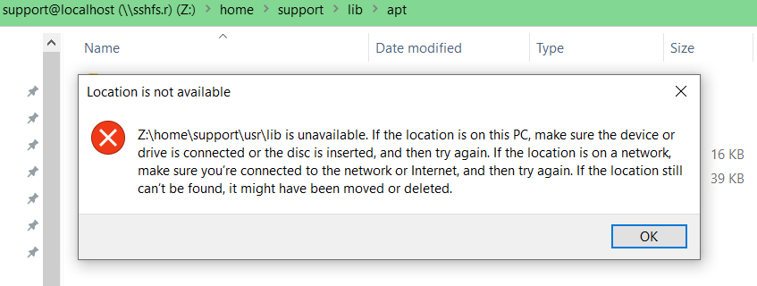 Path not available in symbolic link · Issue #509 · winfsp/winfsp · GitHub