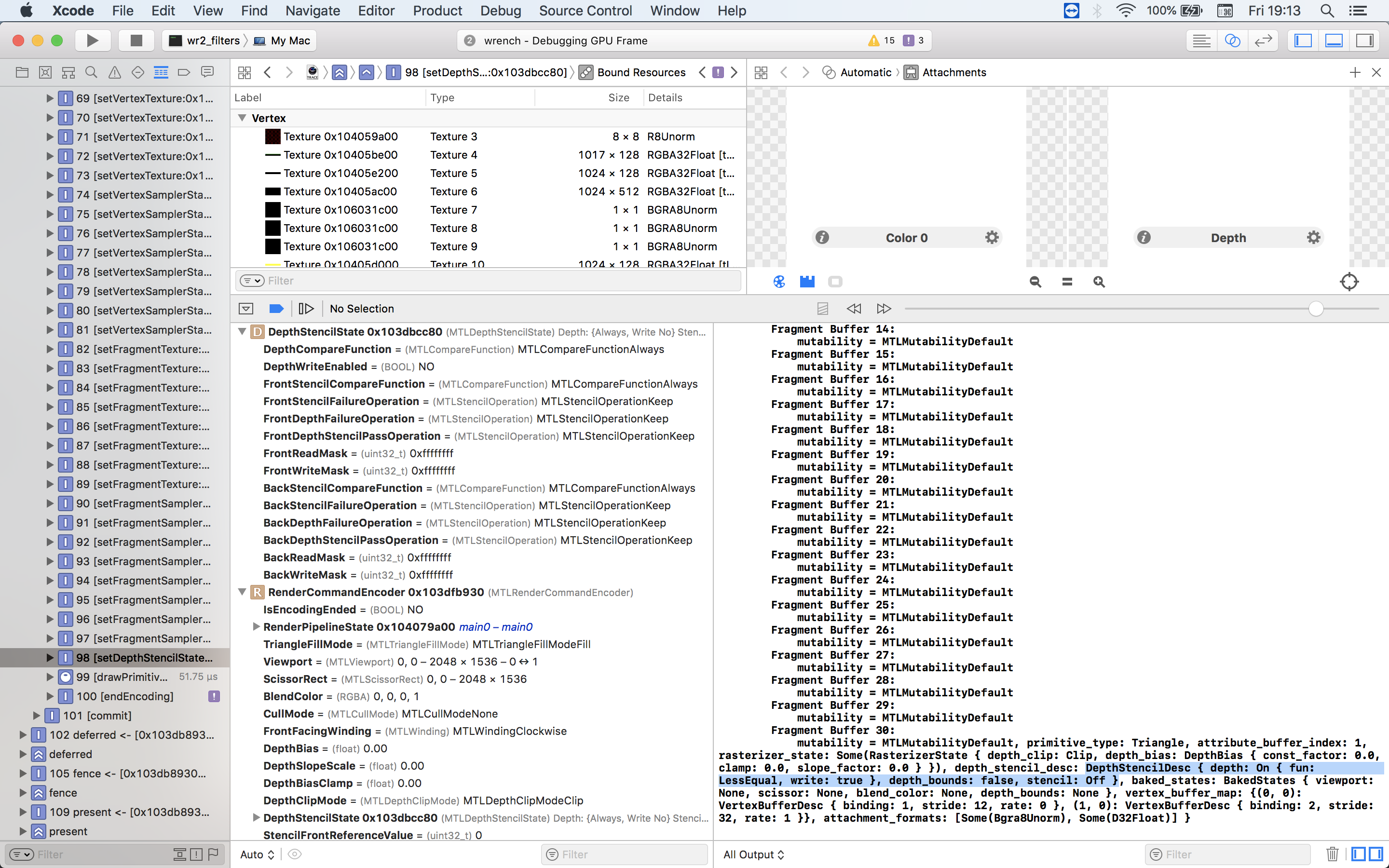 Stale depth-stencil state in Metal · Issue #2209 · gfx-rs/gfx · GitHub