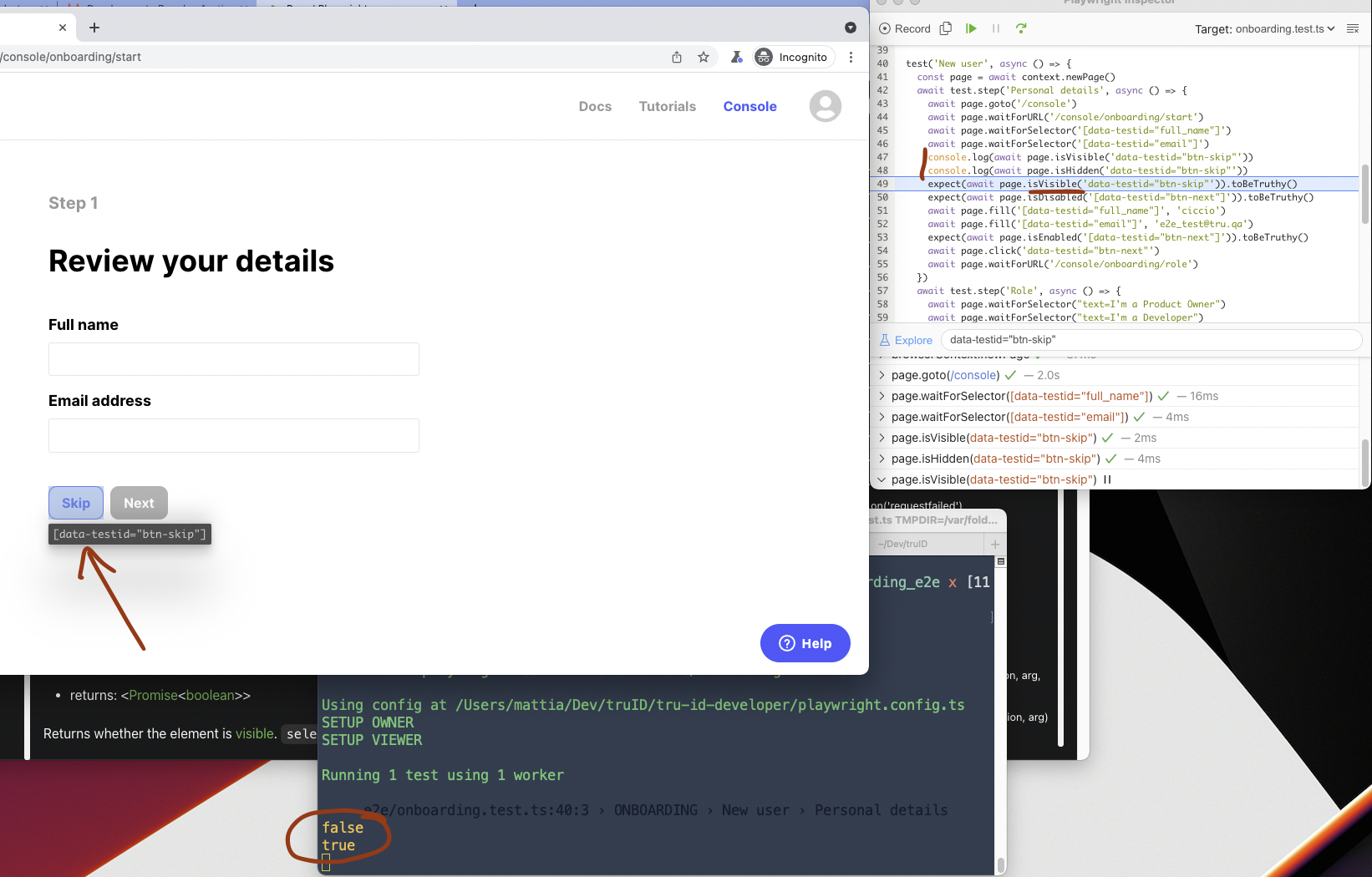 Why page.isVisible() would fail? · Issue #10319 · microsoft/playwright ...