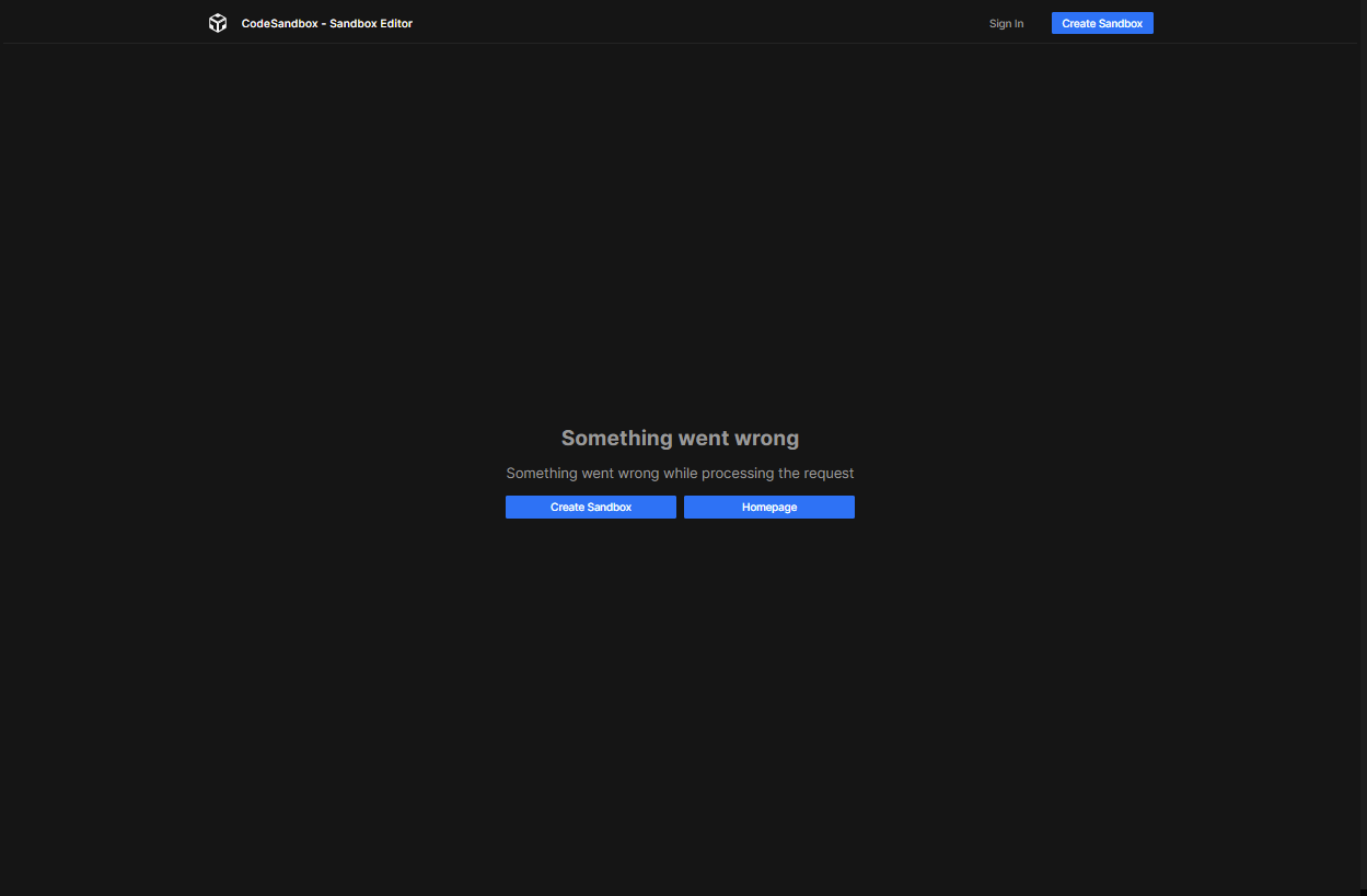Rate Limit Exceeded for CodeSandbox · Issue #3125 · TanStack/table · GitHub
