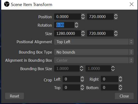 Simplify UX - Scene Item transition - Use whole number for size ...