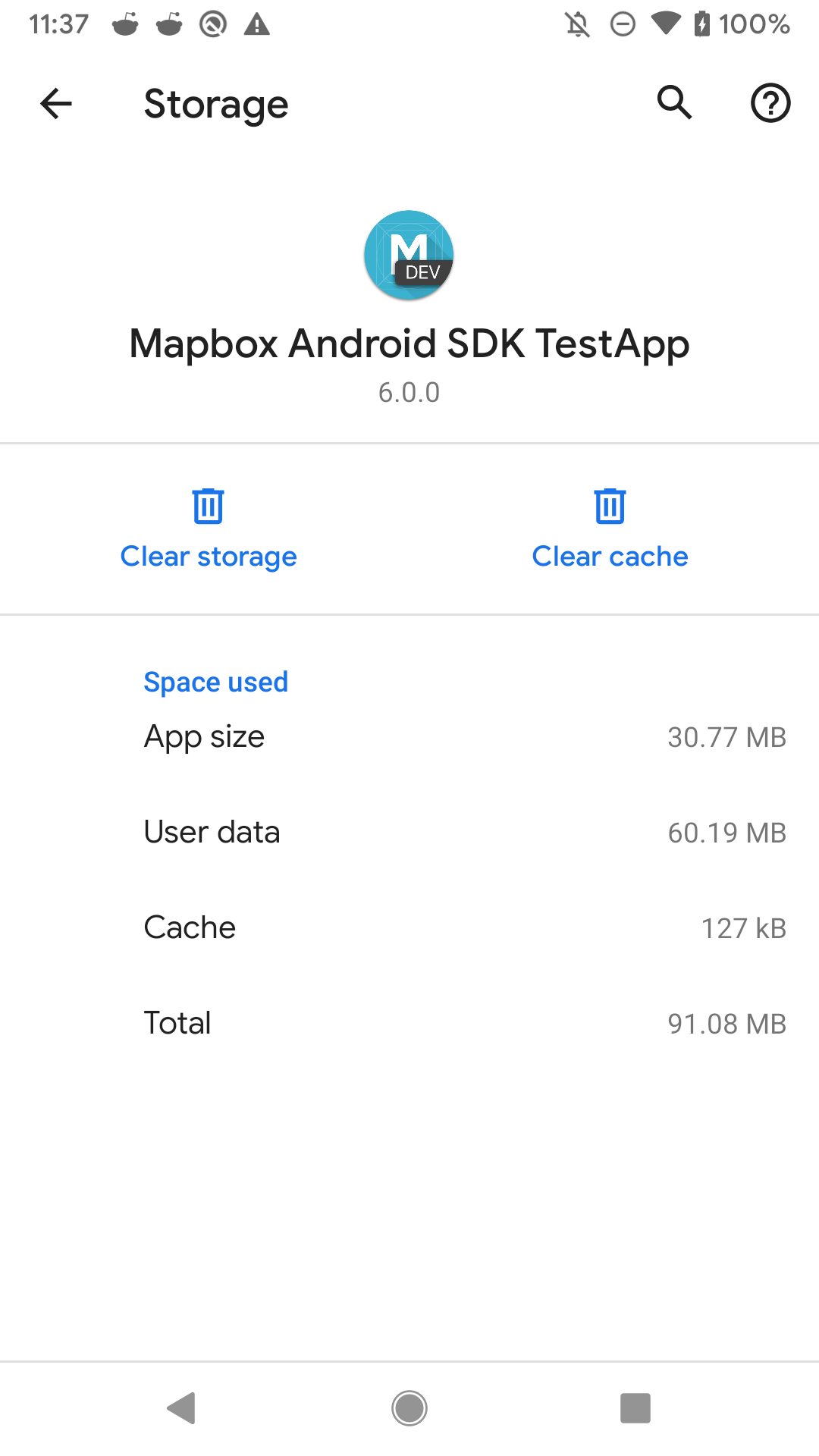 Storage not cleared when deleting an OfflineRegion · Issue #14549 · mapbox/mapbox-gl-native · GitHub