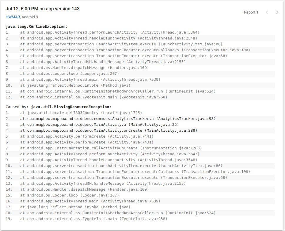 Missingresourceexception · Issue 1131 · Mapbox Mapbox Android Demo · Github