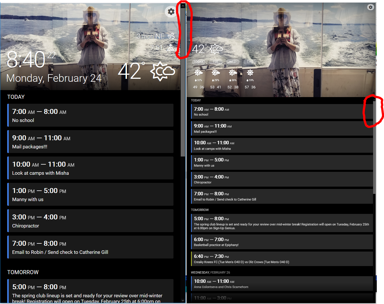 Allow full page scrolling on custom screens (just like on default screen) · Issue #803 ...