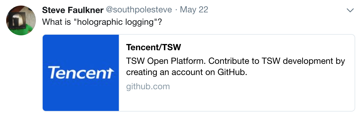 请教关于 TSW 文档中的黑话 · Issue #7 · Tencent/TSW · GitHub