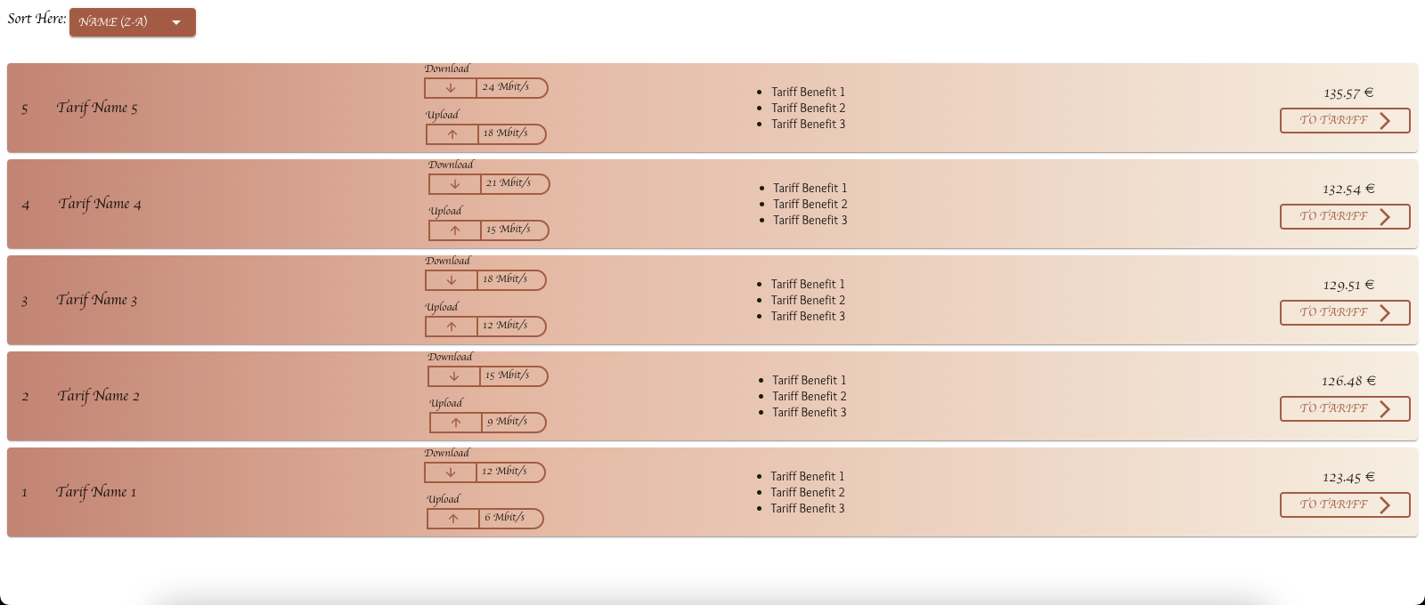 GitHub - ashish-augustine/react-tariff: Tariff Provider - React / Typescript - UI