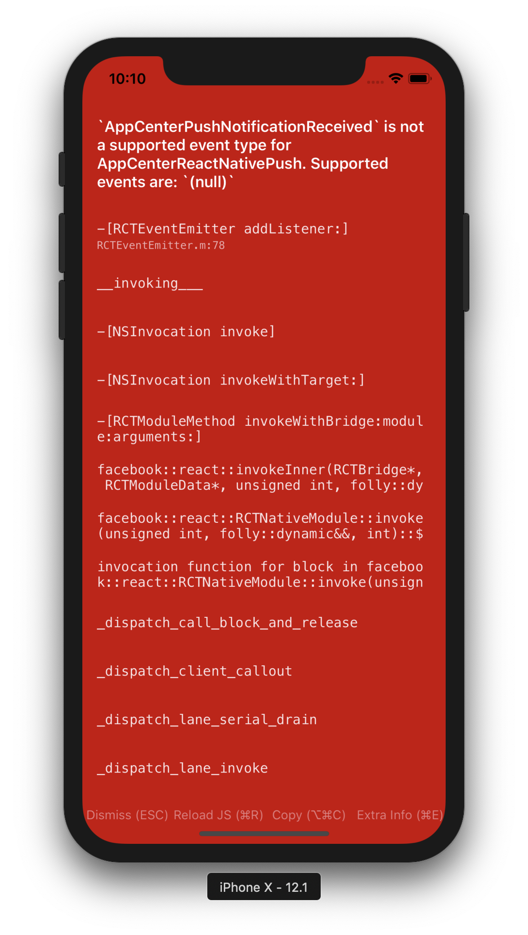 onPushNotificationReceived not firing for iOS · Issue #505 · microsoft/appcenter-sdk-react ...
