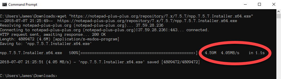 Download too slow for 5mb notepad++ installer · Issue #4642 · notepad ...
